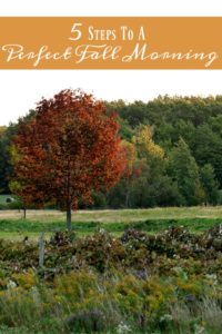 5 Steps To A Perfect Fall Morning - Cozy Country Living