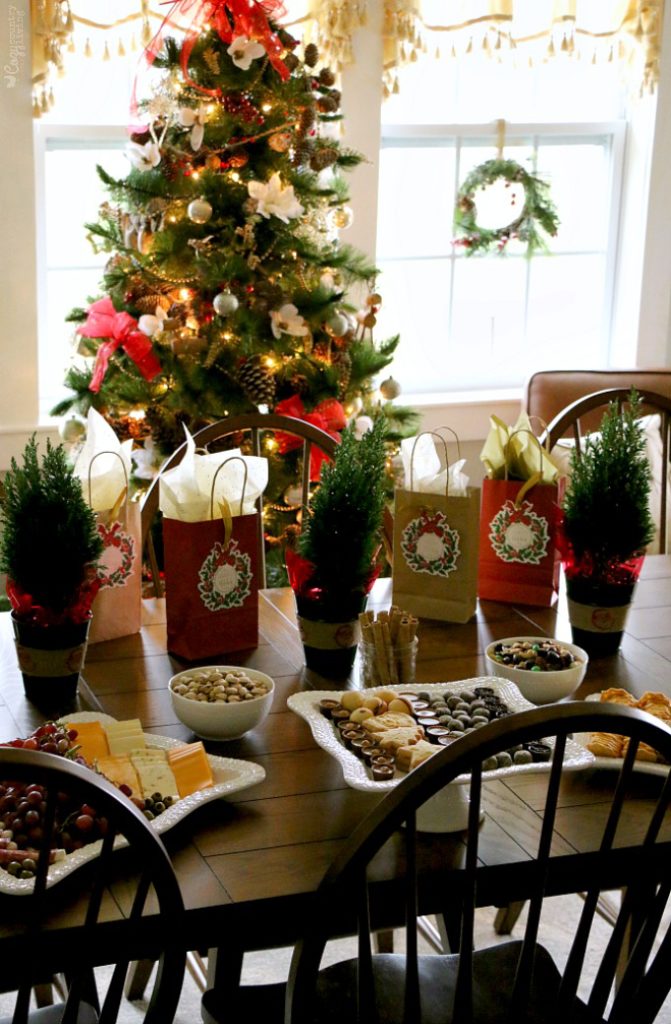 How To Throw A Holiday Wine Tasting Party - Cozy Country Living